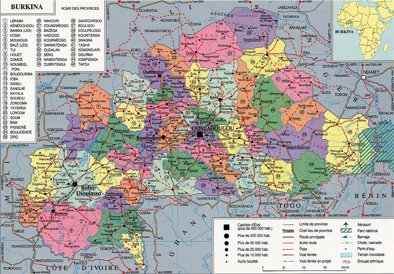 Notes for Burkina Faso Ivory Coast Ghana Tour