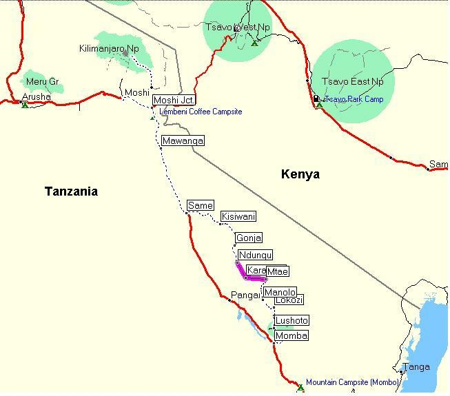 Itinerary (and map links) for January… | blankpete