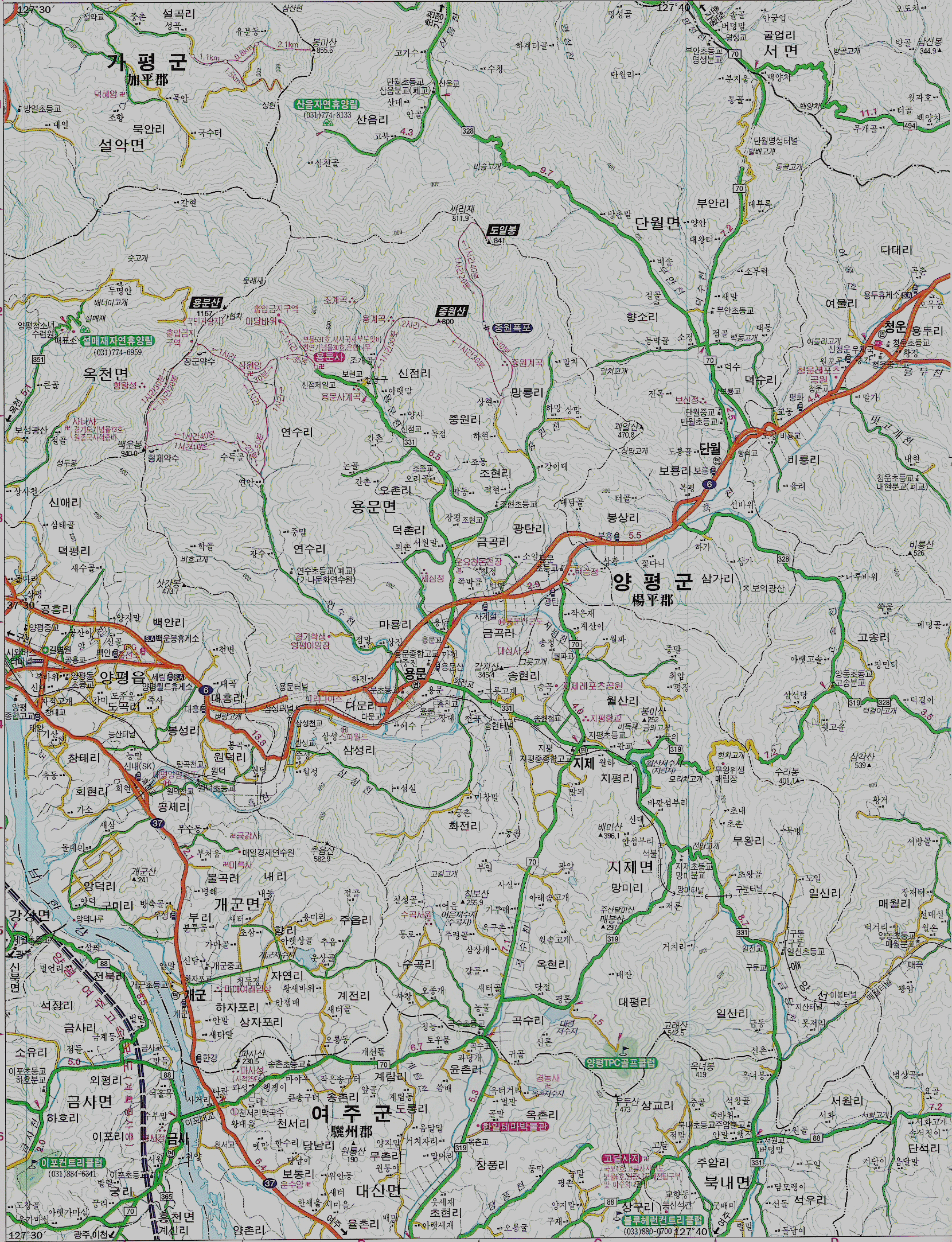 Maps: Korea Cultural Heartland Program