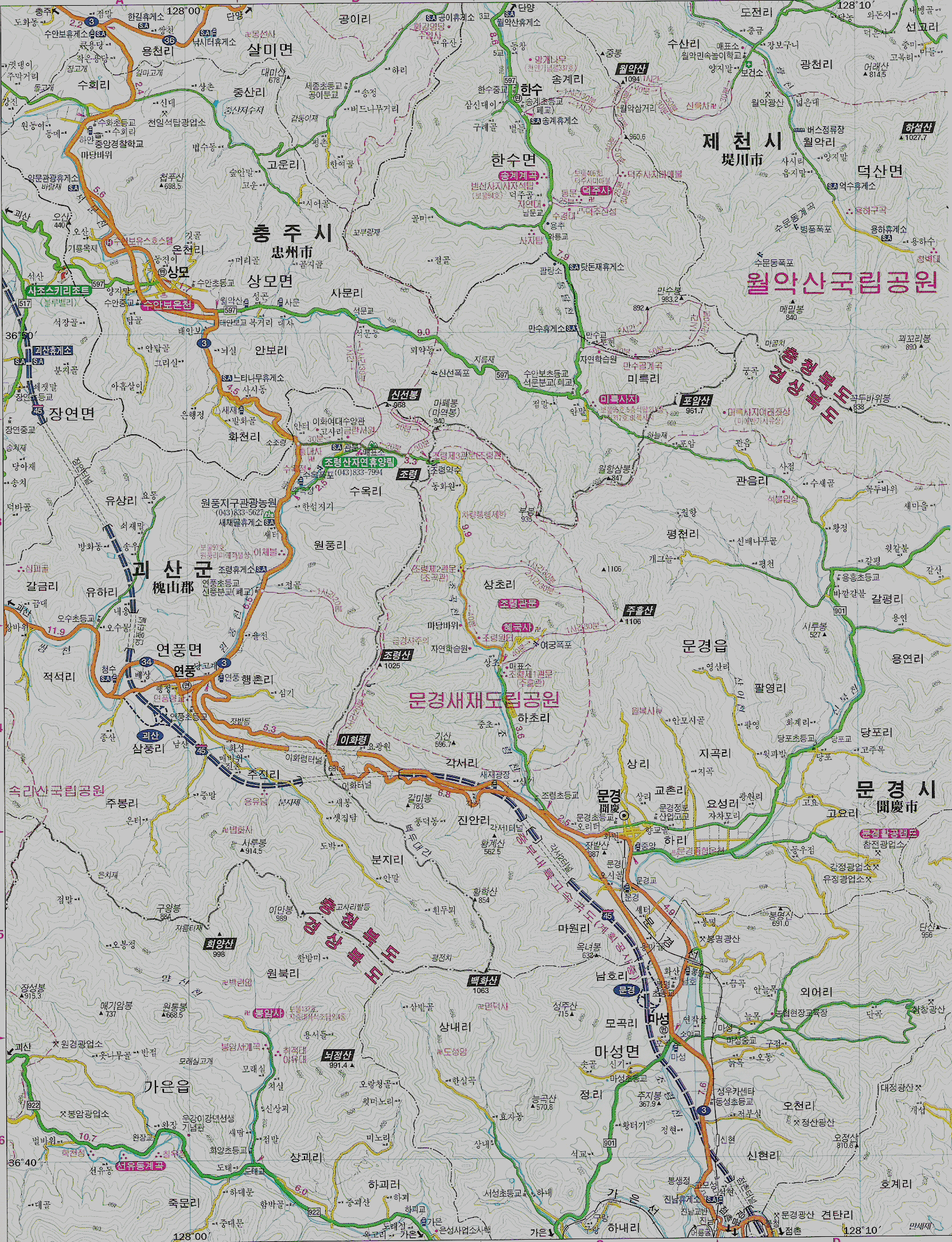Maps: Korea Cultural Heartland Program