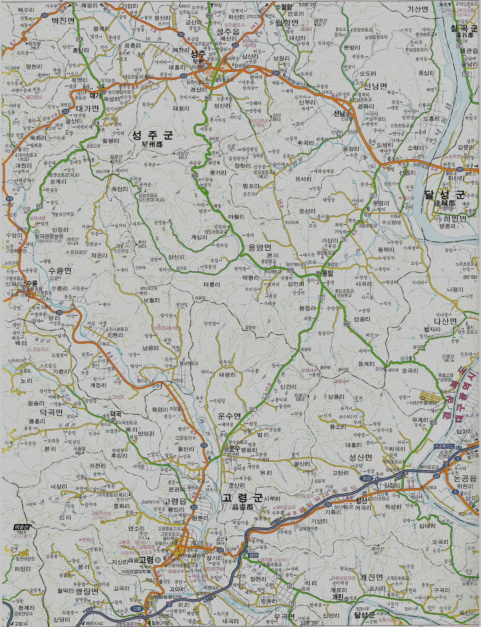 Maps: Korea Cultural Heartland Program