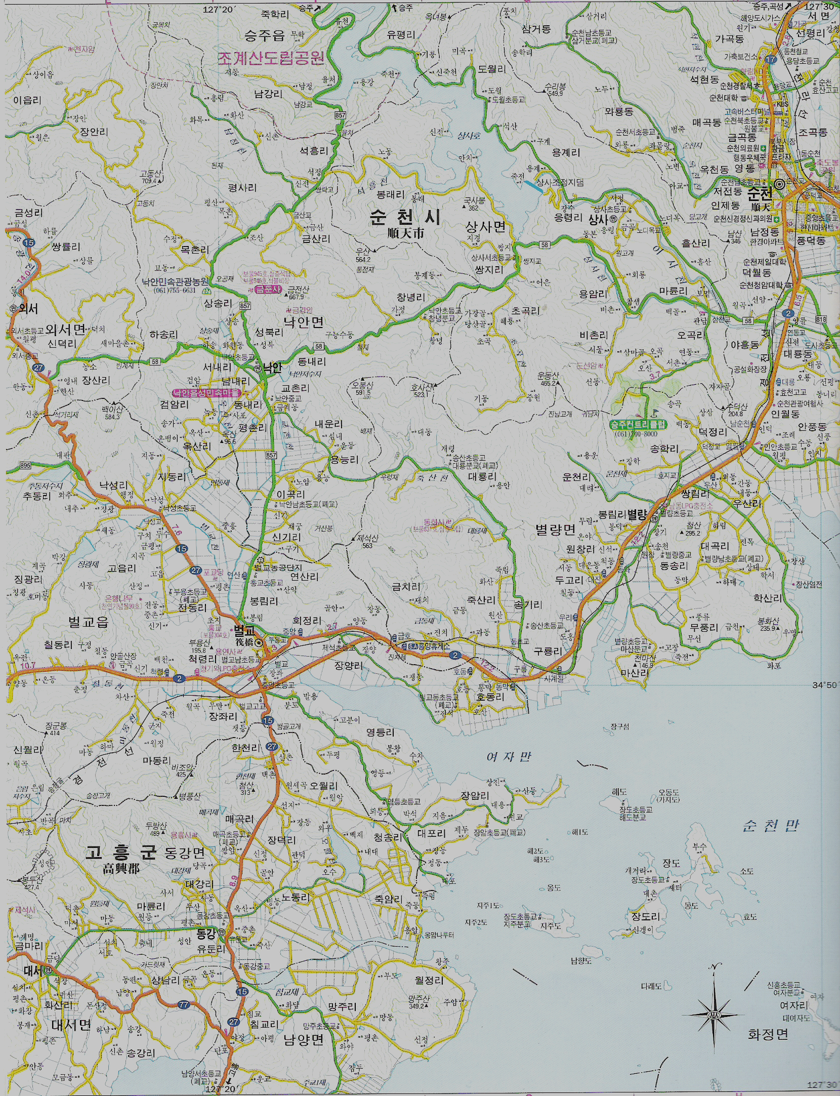 Maps: Korea Cultural Heartland Program