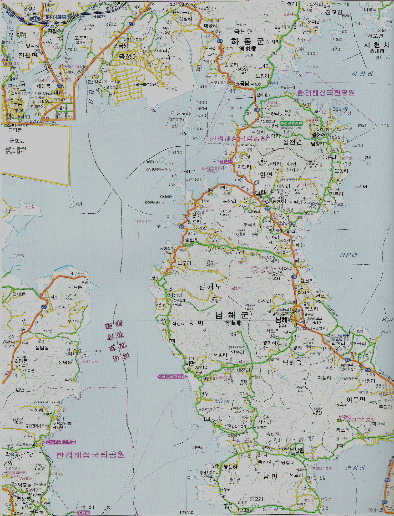 Maps: Korea Cultural Heartland Program