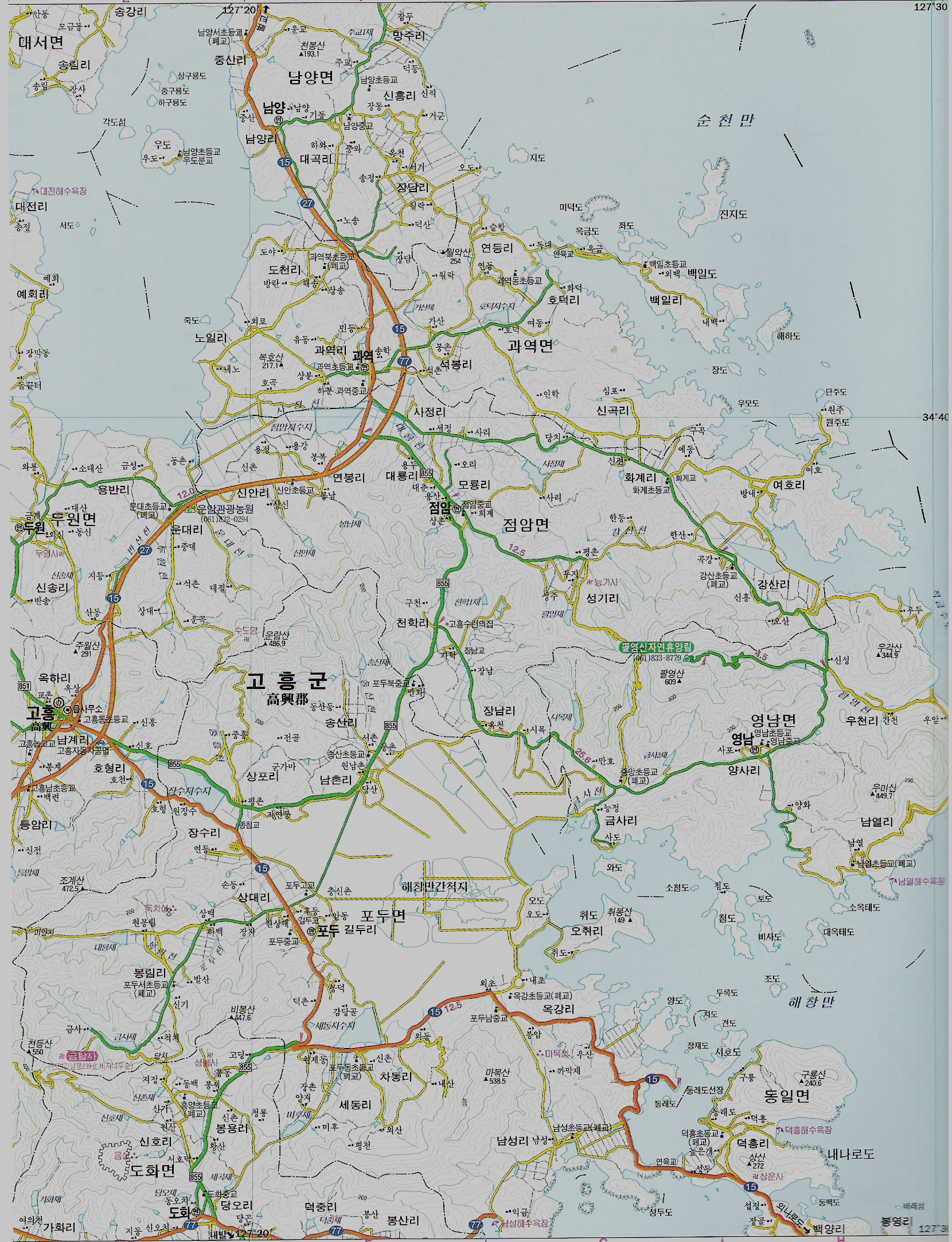 Maps: Korea Cultural Heartland Program