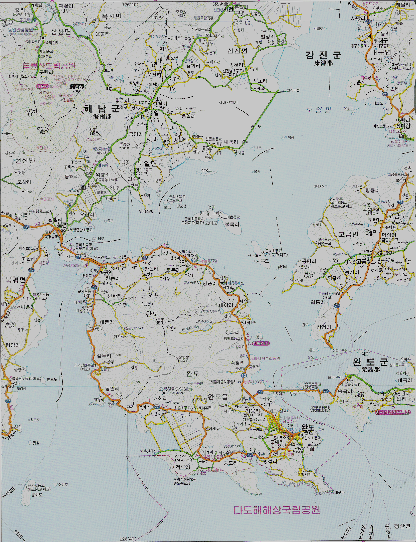 Maps: Korea Cultural Heartland Program