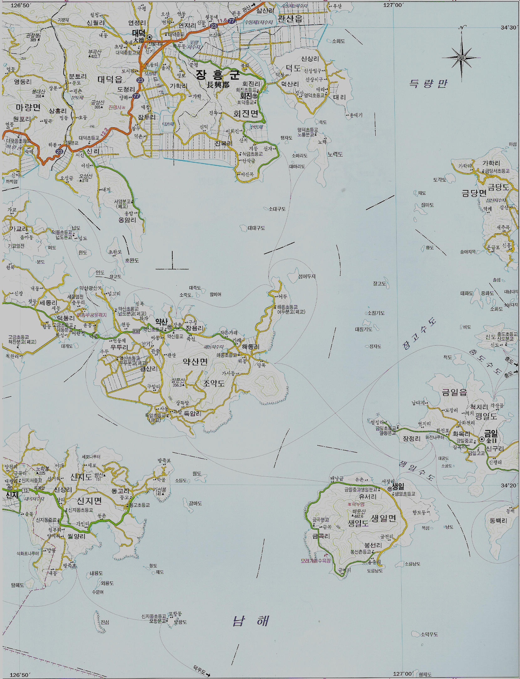 Maps: Korea Cultural Heartland Program