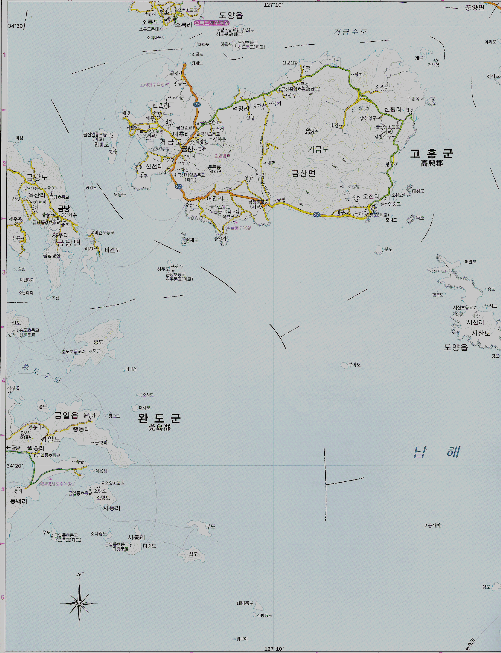 Maps: Korea Cultural Heartland Program
